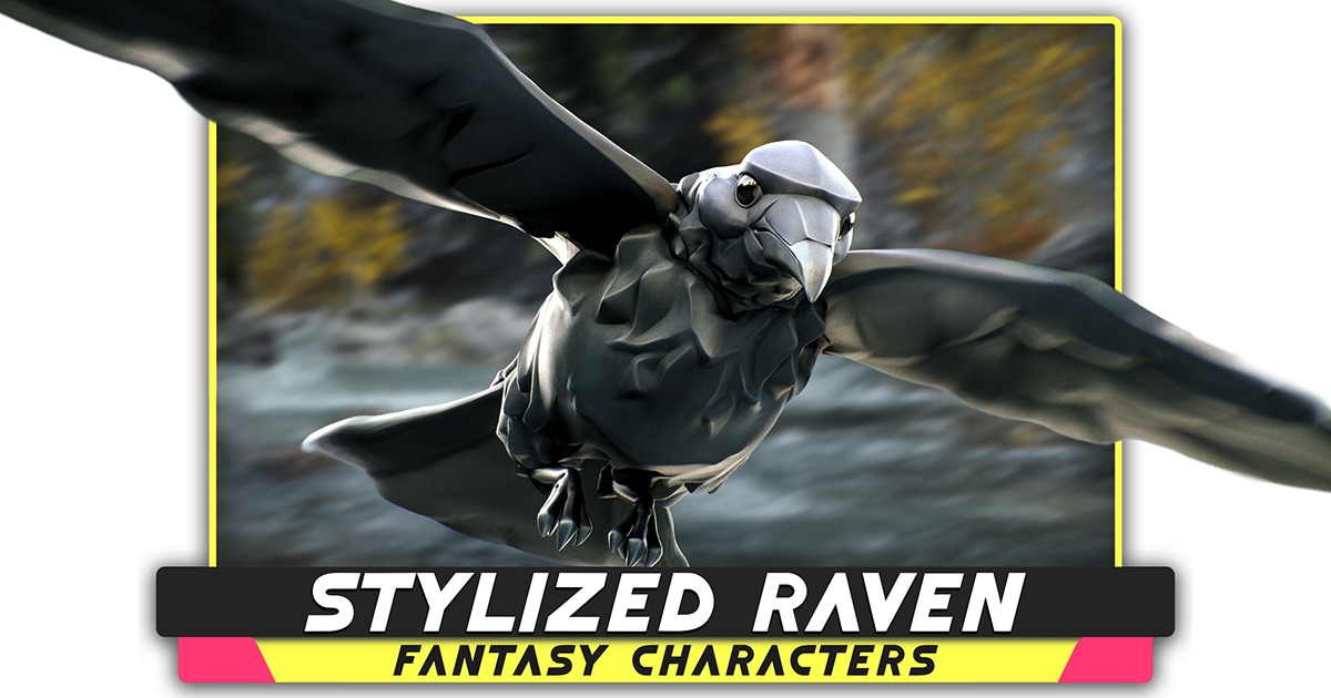 Raven - Flying System - Bird Behavior - #75 | Characters | Unity Asset ...