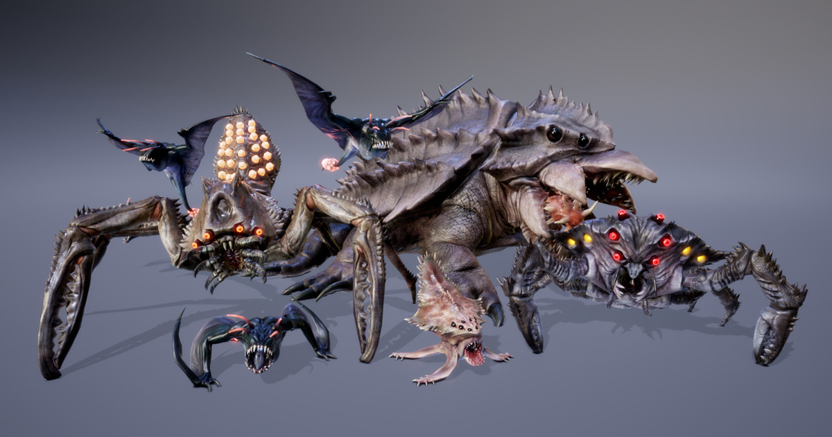 SCI FI CREATURES PACK VOL 3 | 3D Creatures | Unity Asset Store