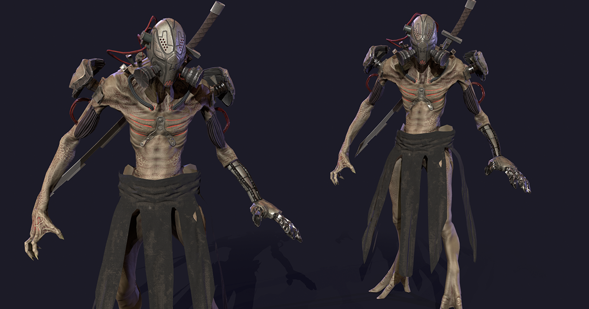 Monster Cyber | 3D Creatures | Unity Asset Store