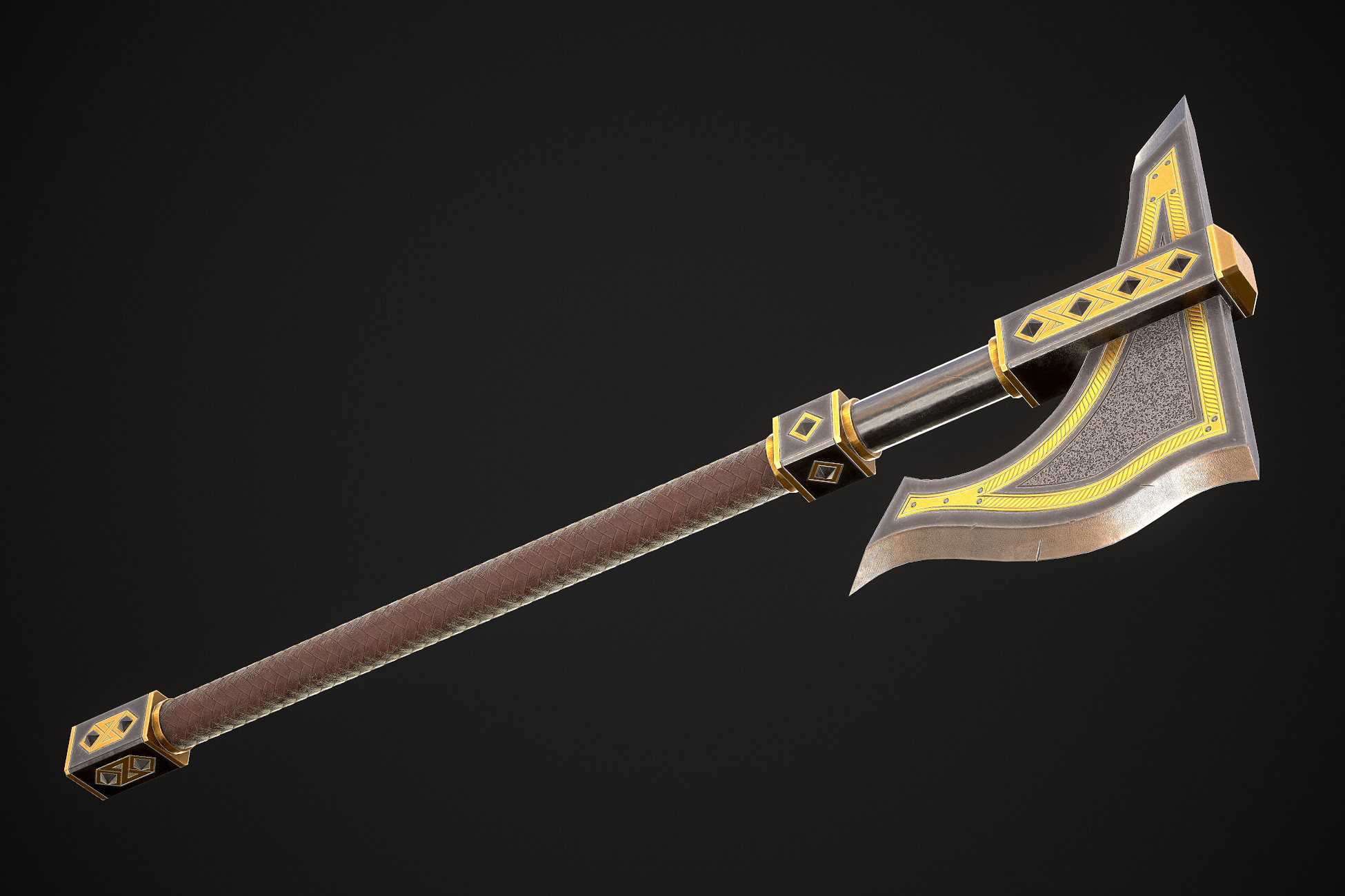 Fantasy Axe 1B | 3D Weapons | Unity Asset Store