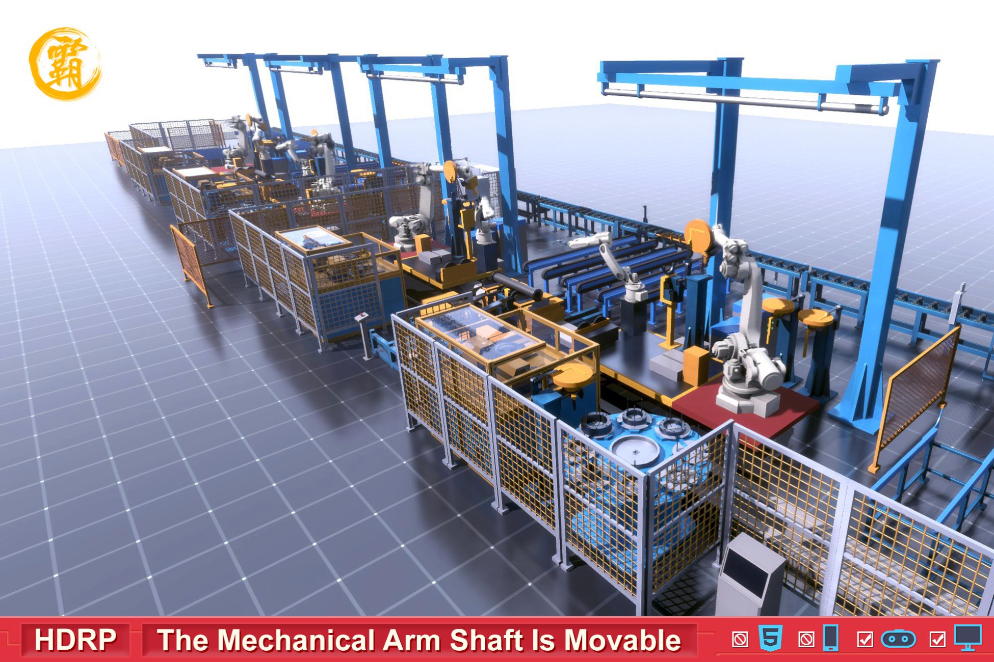 Production Line | 3D Industrial | Unity Asset Store