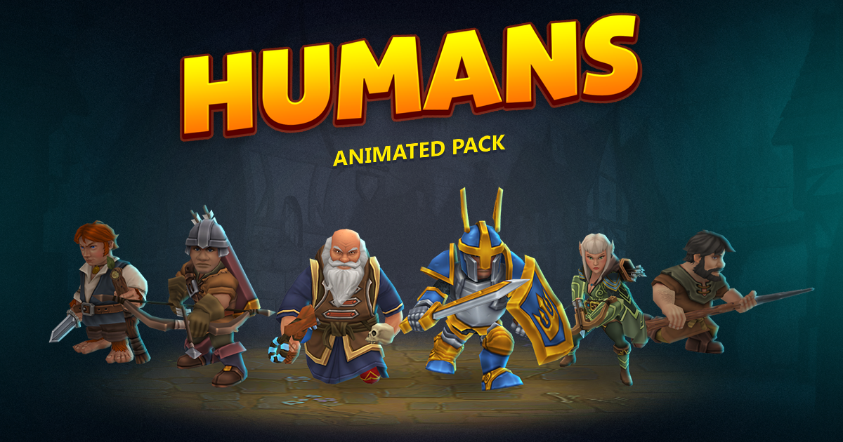 Humans animated pack | 3D Characters | Unity Asset Store