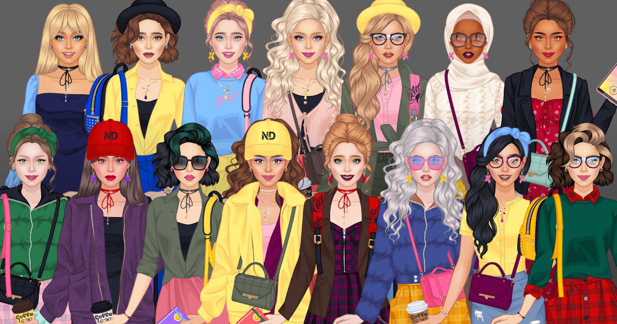 Student Girl Character | 2D Characters | Unity Asset Store