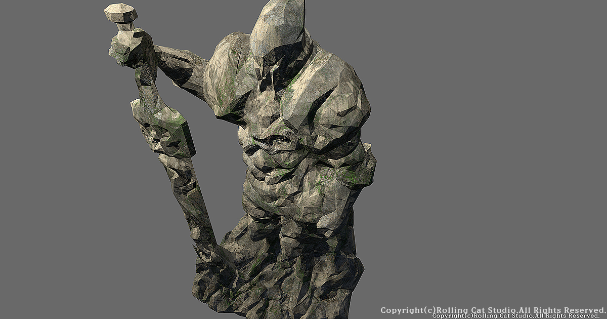 Male Knight (Stone) | 3D Environments | Unity Asset Store