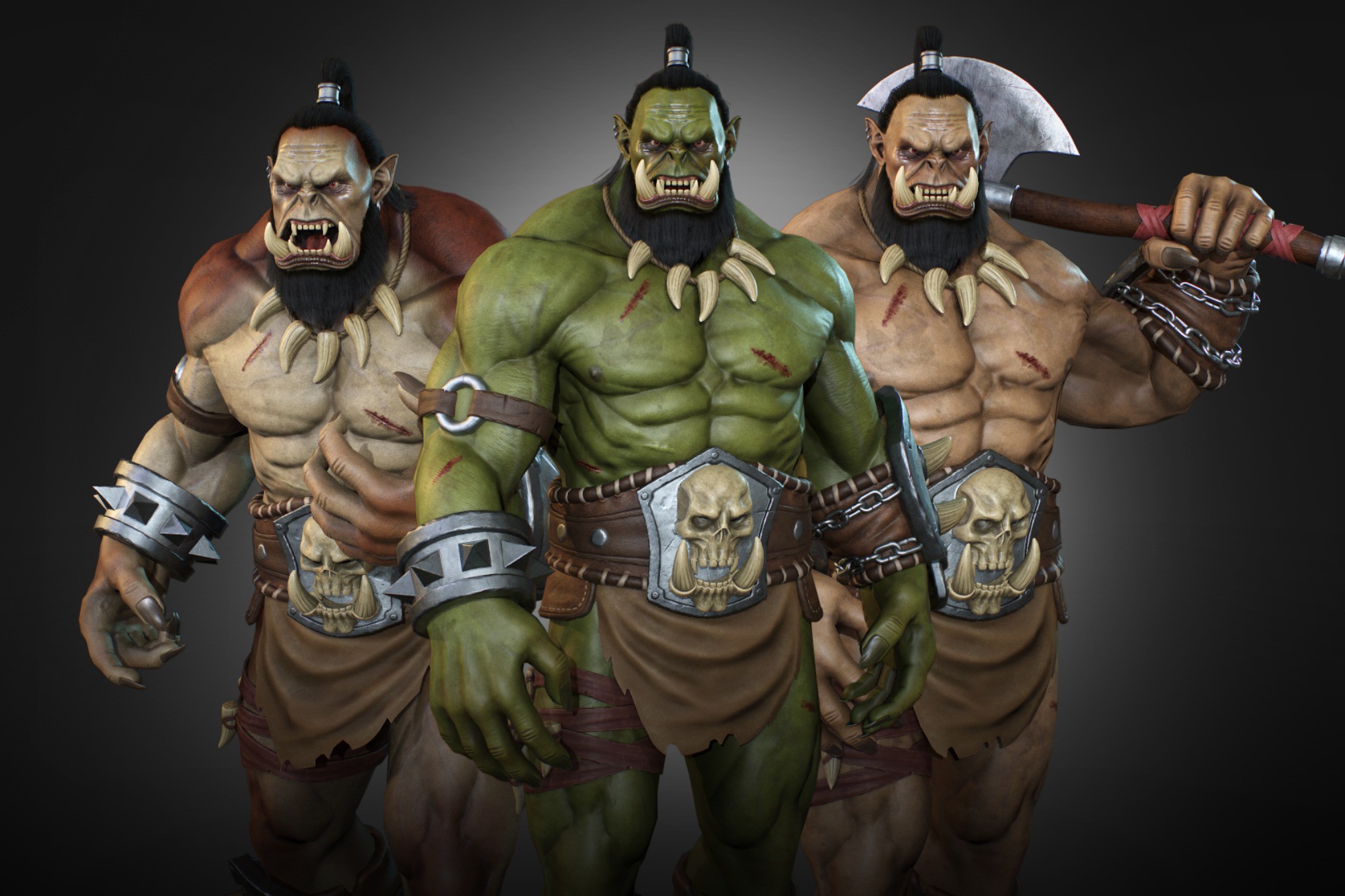 Orc Warrior Berserker_05 | Characters | Unity Asset Store