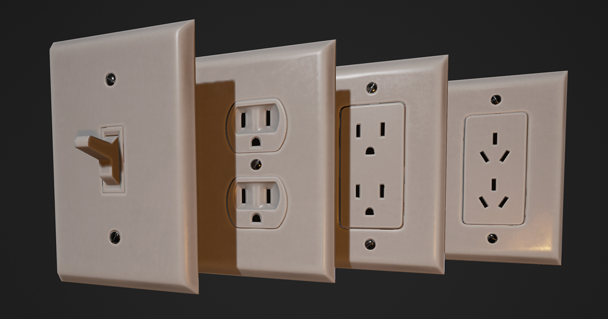 Mini Pack : Sockets | 3D Interior | Unity Asset Store