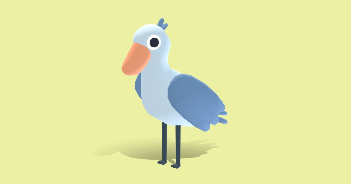Shoebill - Quirky Series | Characters | Unity Asset Store