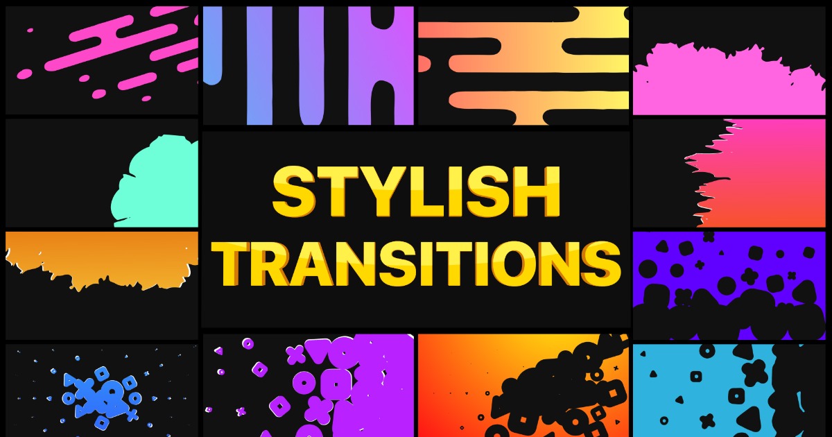 Stylish Transitions (14.01) | 2D Textures & Materials | Unity Asset Store