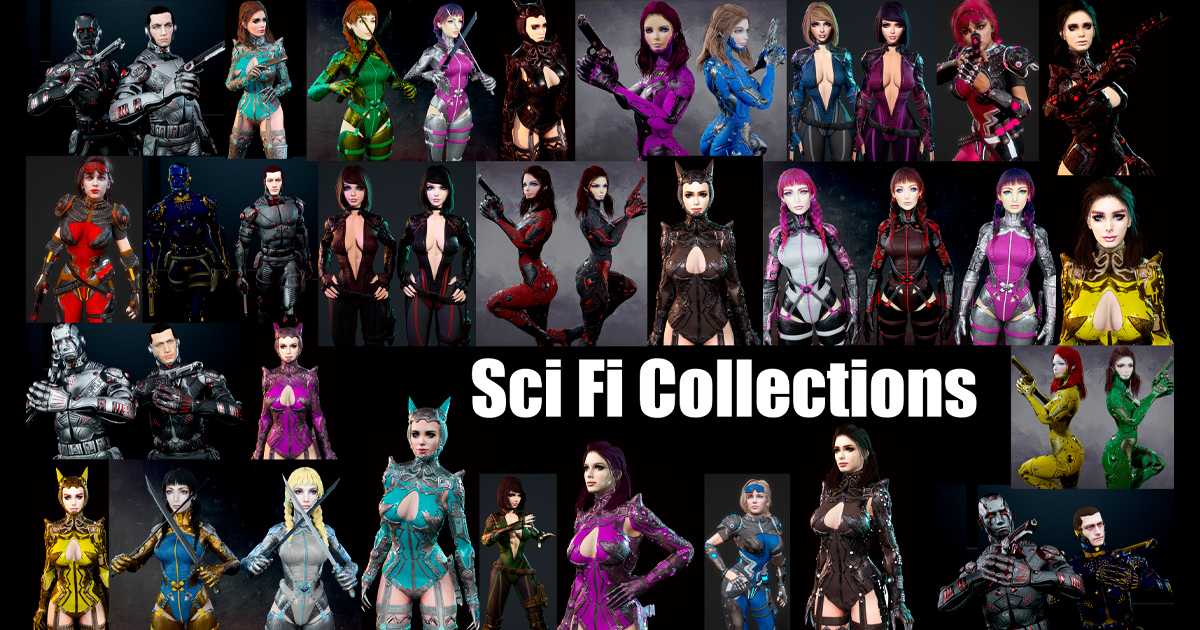 Sci Fi Collection | Characters | Unity Asset Store