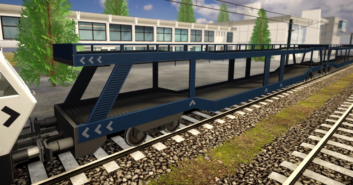 Train Car 06 - Transporter | 3D Land | Unity Asset Store