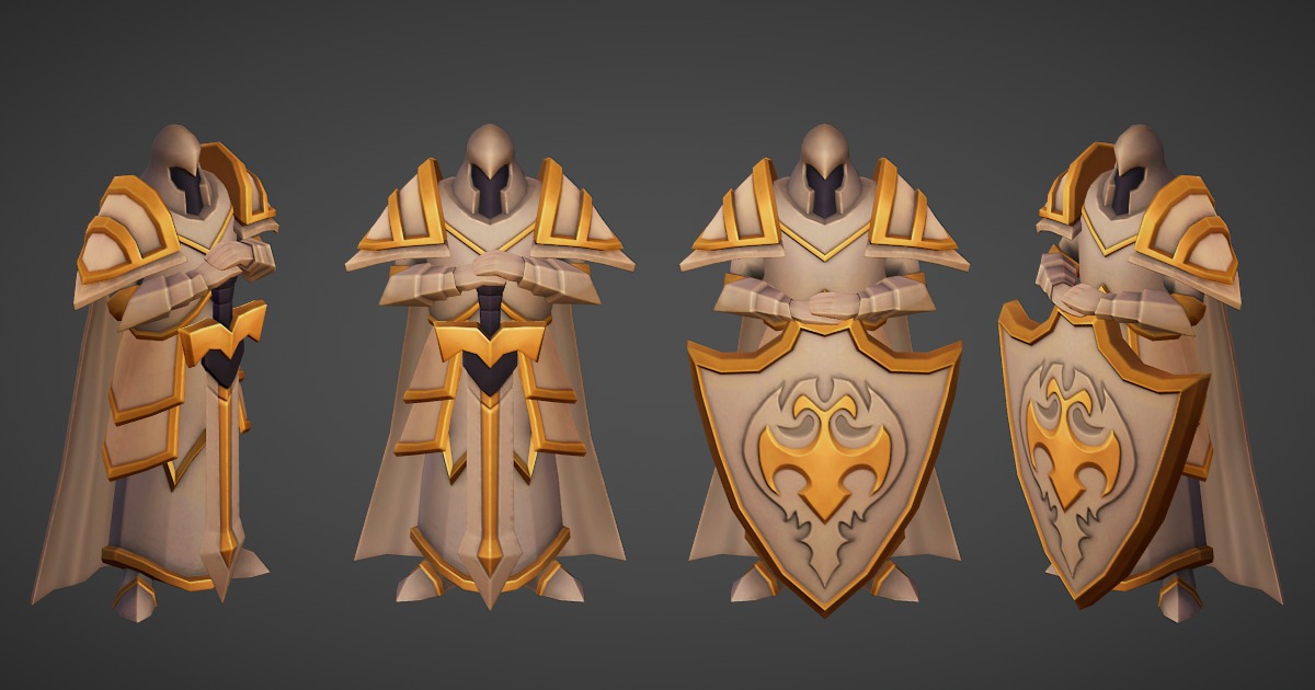 Knight Statue | 3D Fantasy | Unity Asset Store