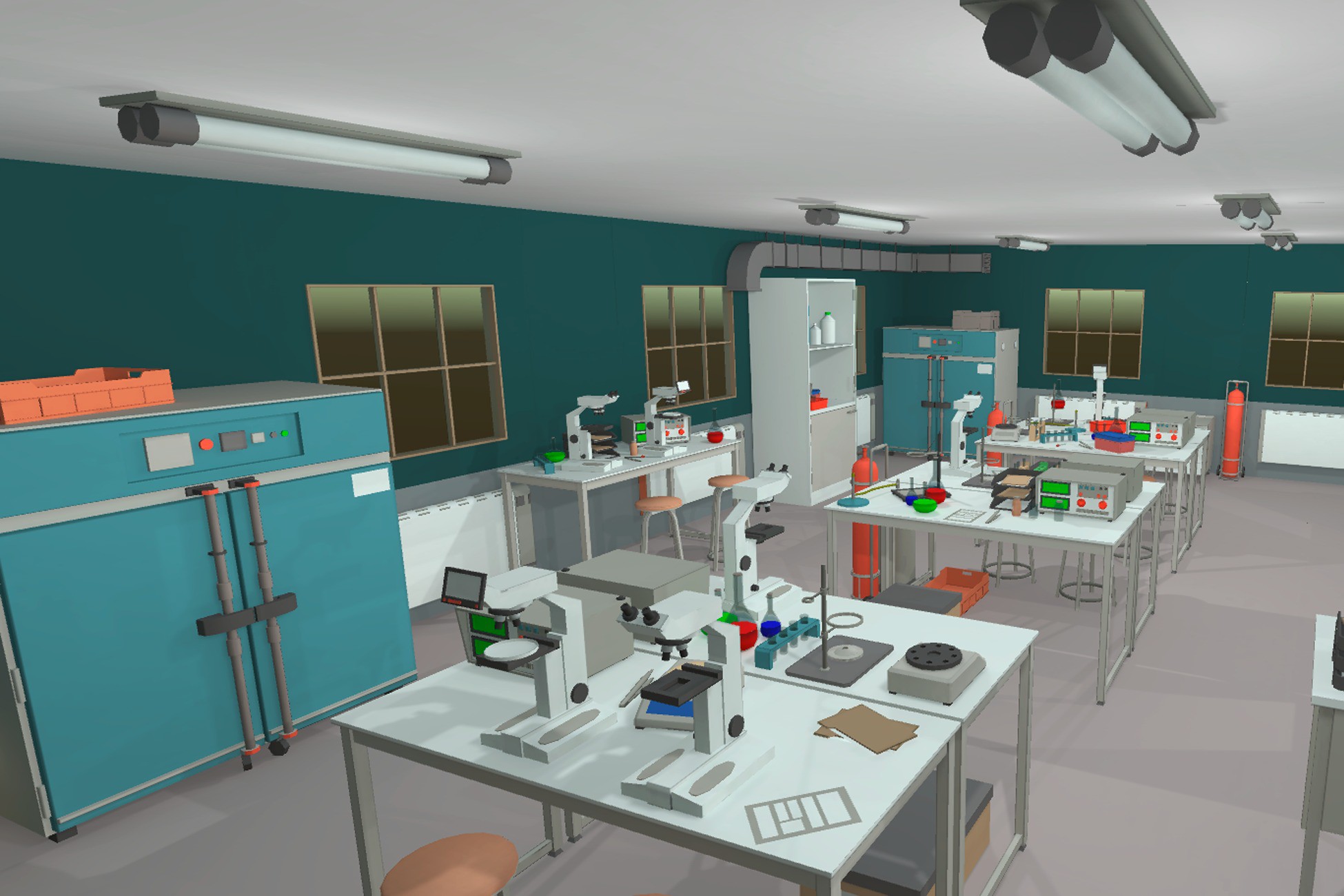 Interior Laboratory | 3D Environments | Unity Asset Store