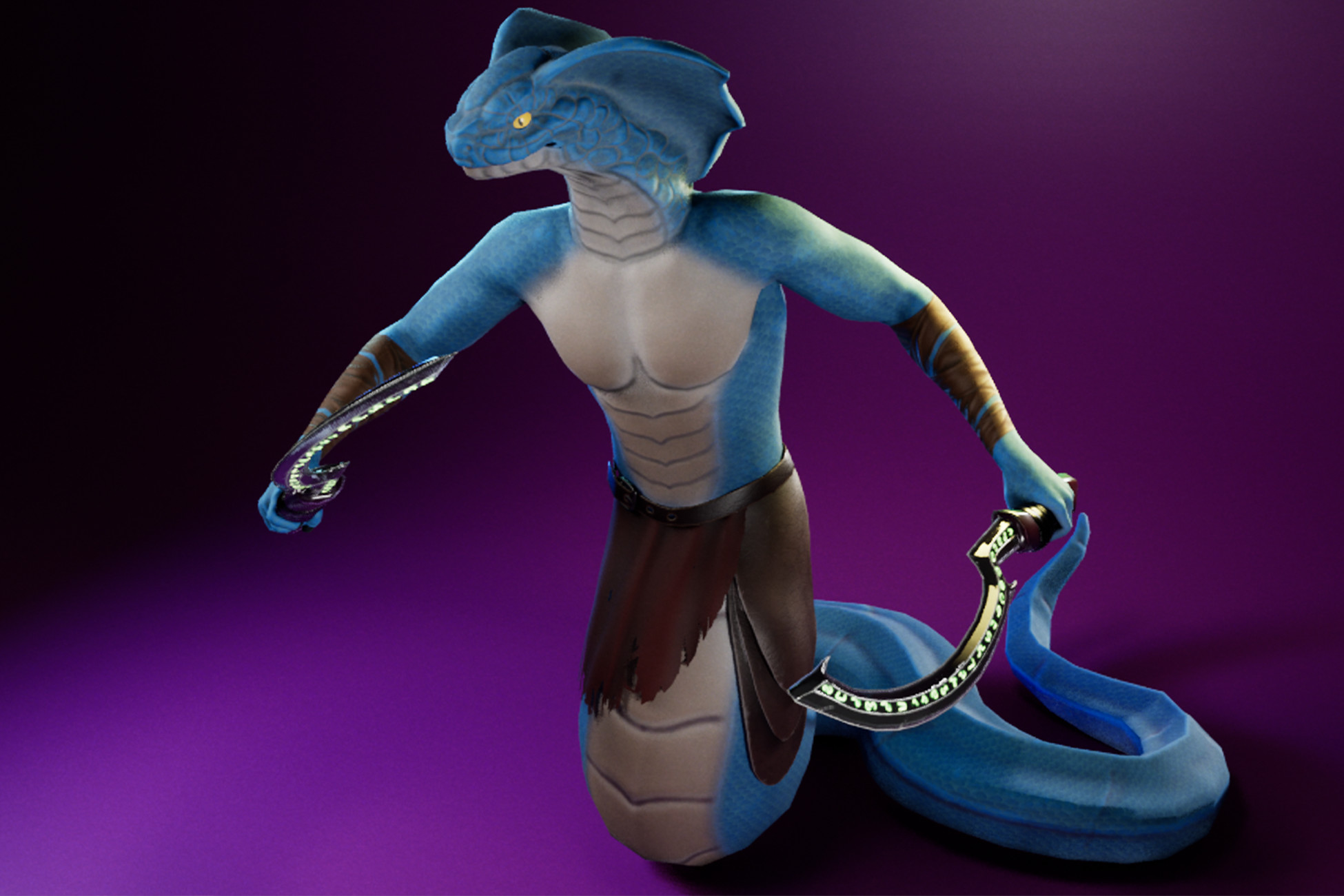Snake Warrior | 3D Characters | Unity Asset Store