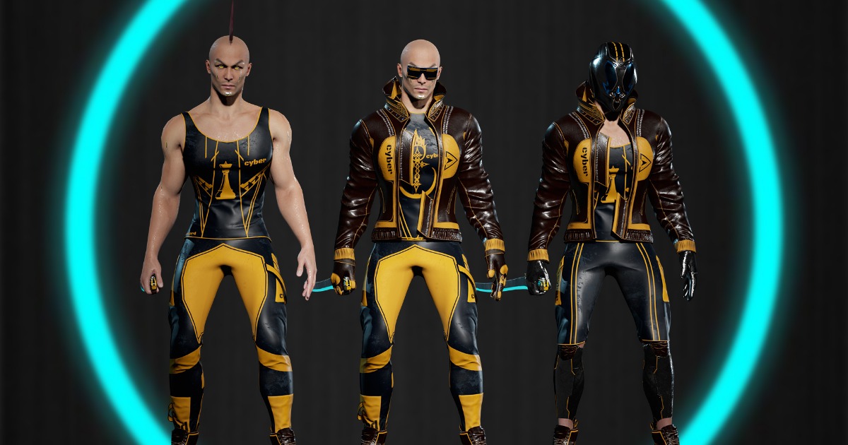 CyberMan (Modular) | Characters | Unity Asset Store