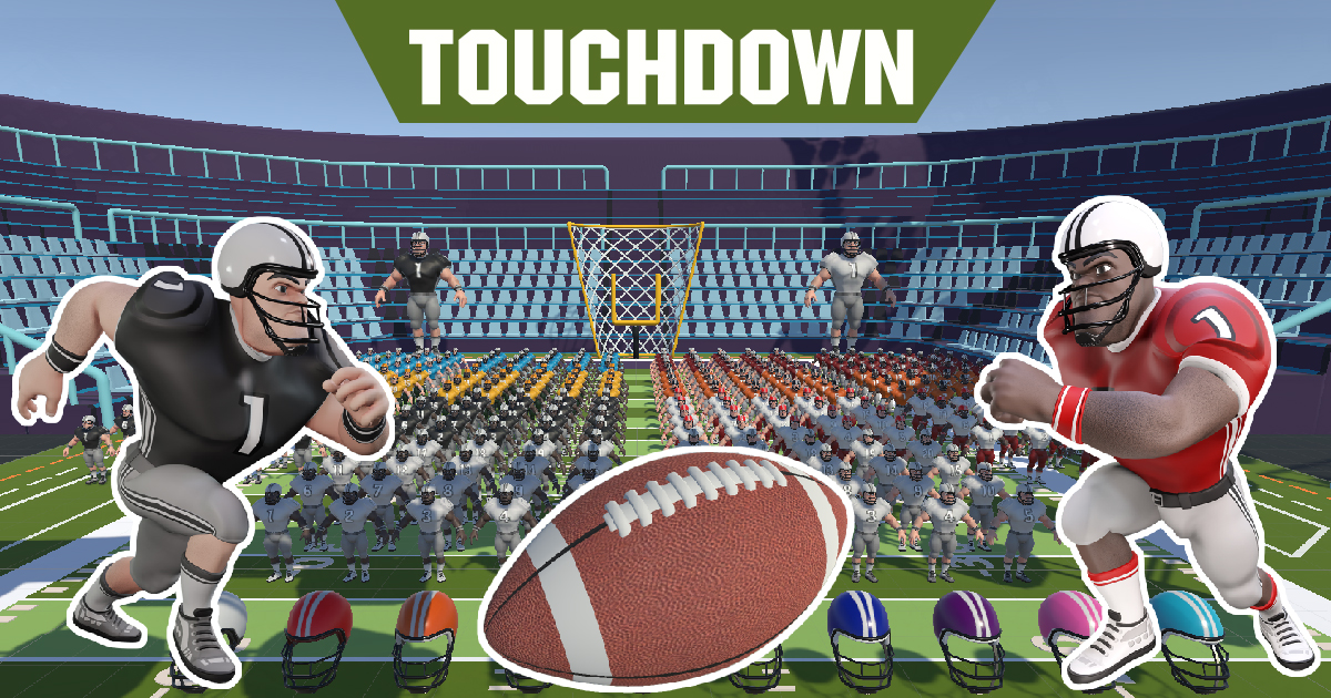 American Football Asset | 3D Environments | Unity Asset Store