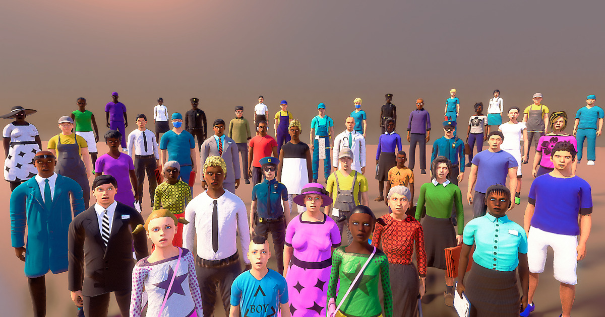 Characters_Realistic Style | Characters | Unity Asset Store