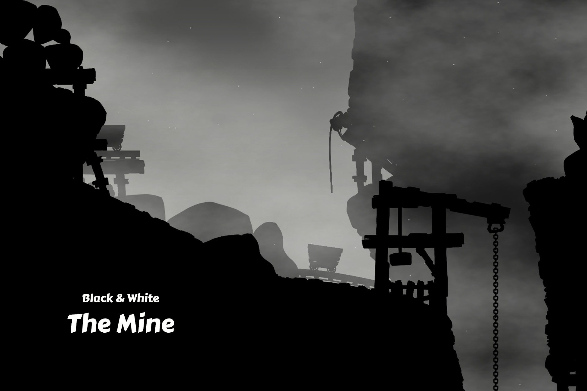 Black and White - The Mine | 2D Environments | Unity Asset Store