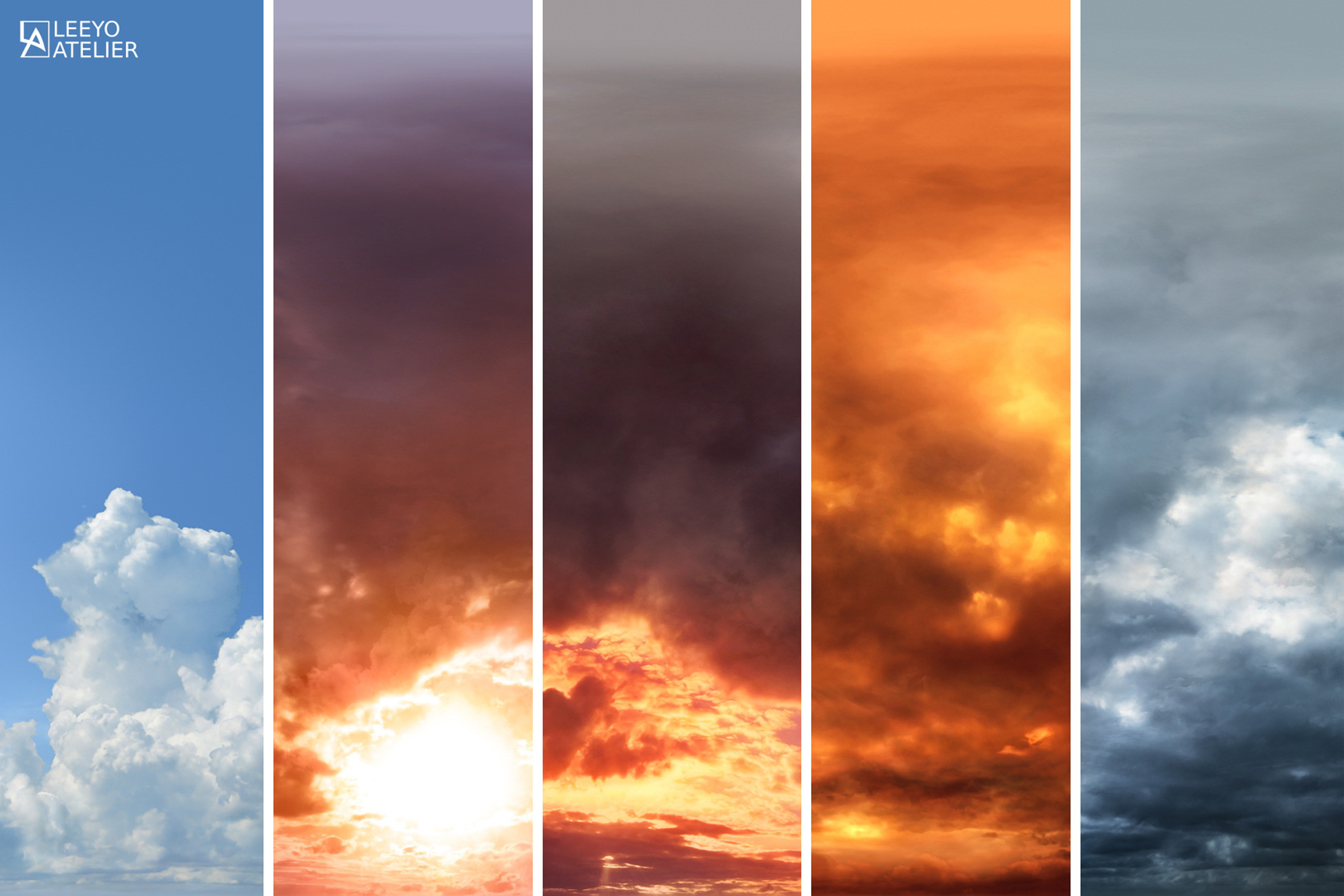 Skies 3 - Matte painting | 2D Sky | Unity Asset Store