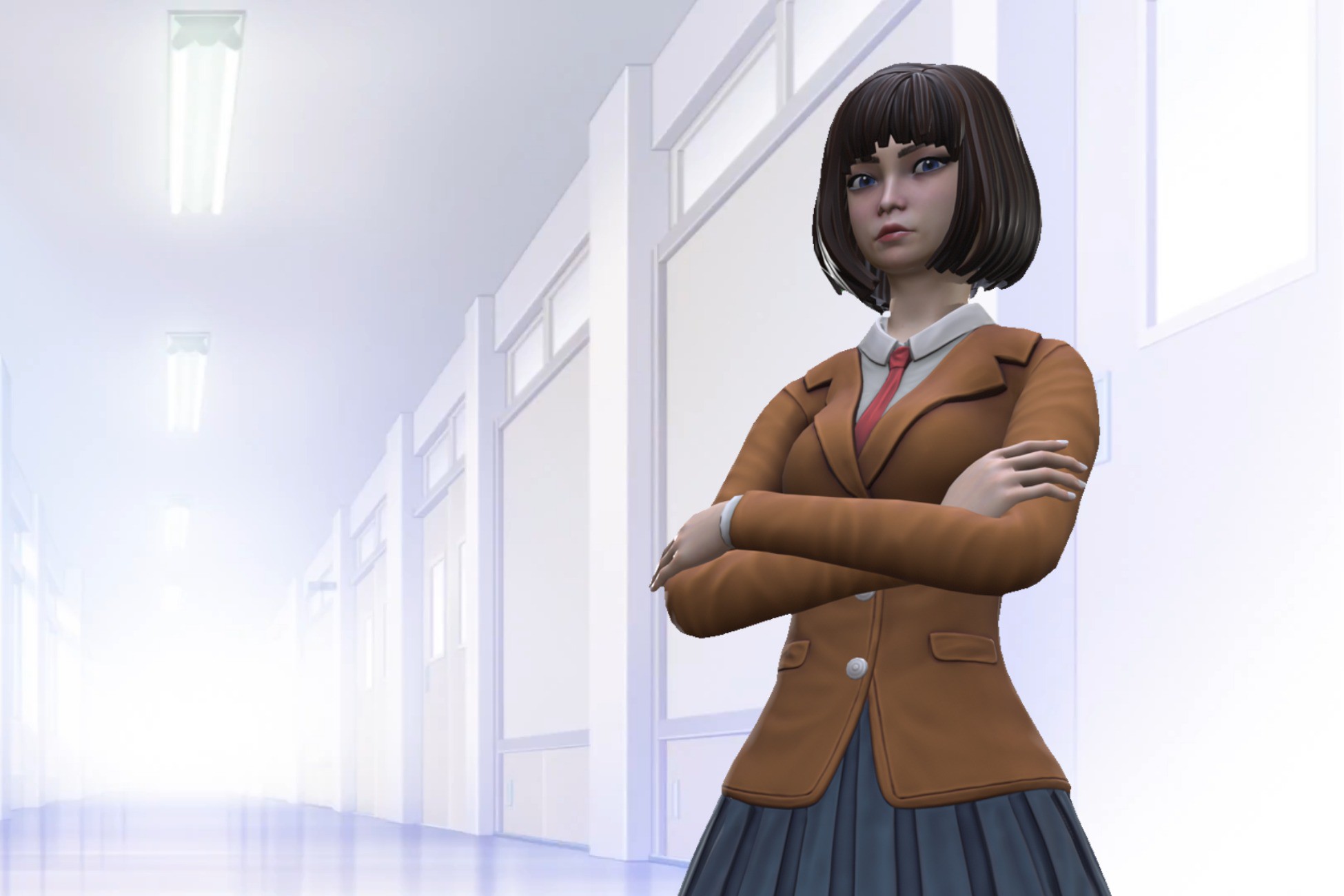 School girl | 3D Humanoids | Unity Asset Store