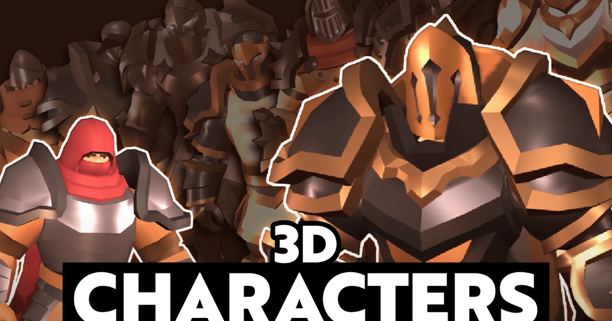 3D Characters - Fantasy | Characters | Unity Asset Store