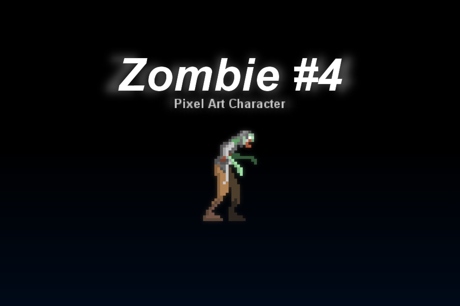 Zombie #4 - Pixel Art Character | 2D Characters | Unity Asset Store