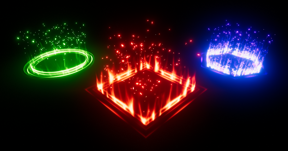 Selection Bases FX | VFX Particles | Unity Asset Store