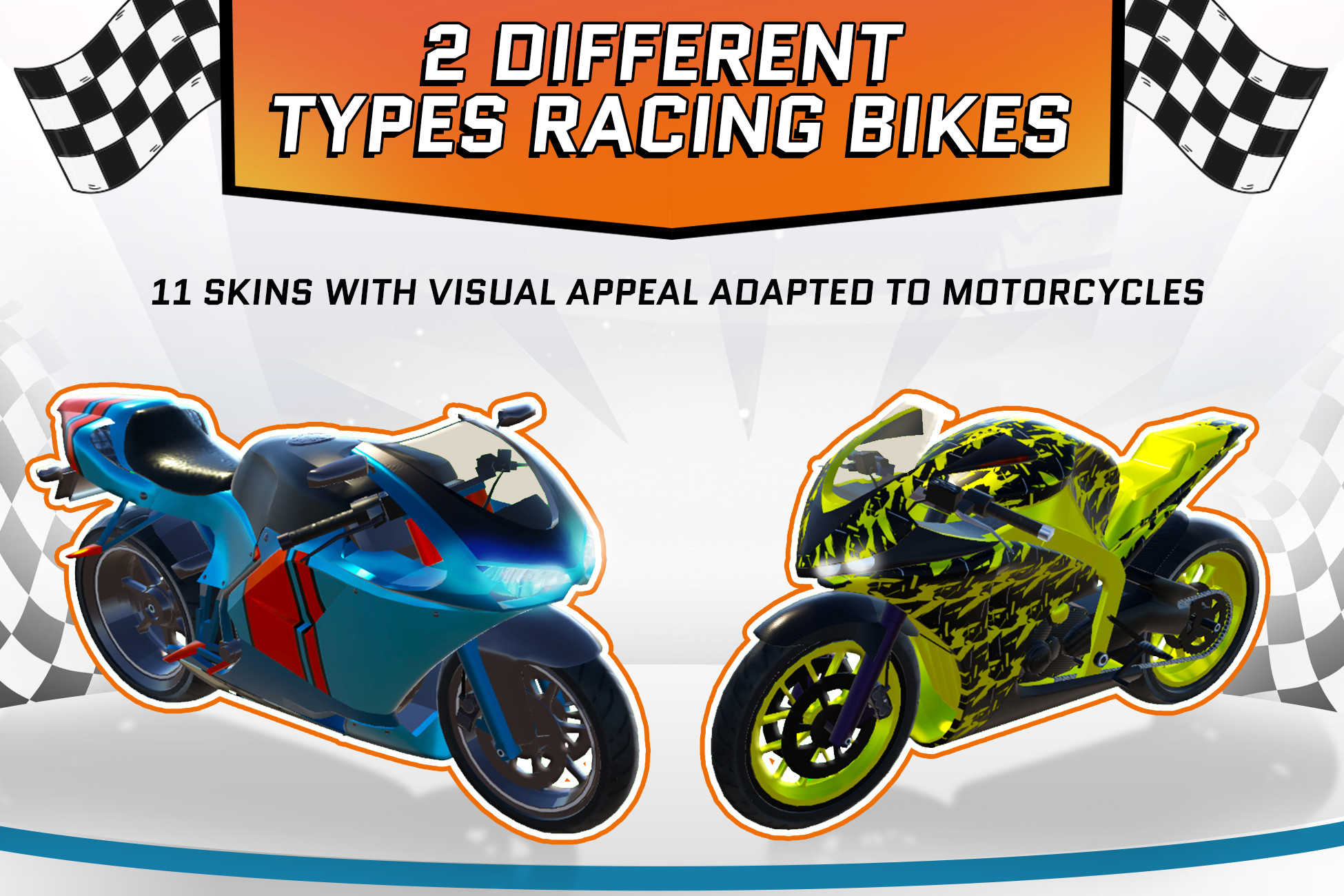 Motorcycle Pack: Racing Bikes 2 | 3D Land | Unity Asset Store