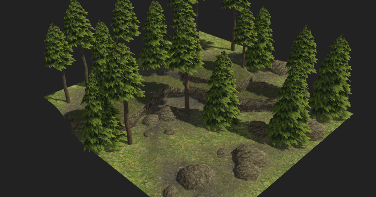 Conifer forest pack | 3D Landscapes | Unity Asset Store