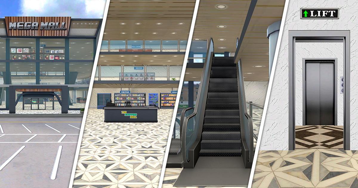 Mega Mall /Super Market (Realistic 3D Environment for Unity) | 3D ...