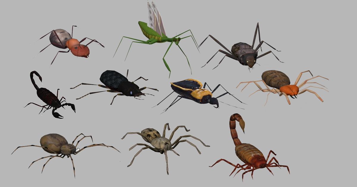 Arthropod Pack | Characters | Unity Asset Store