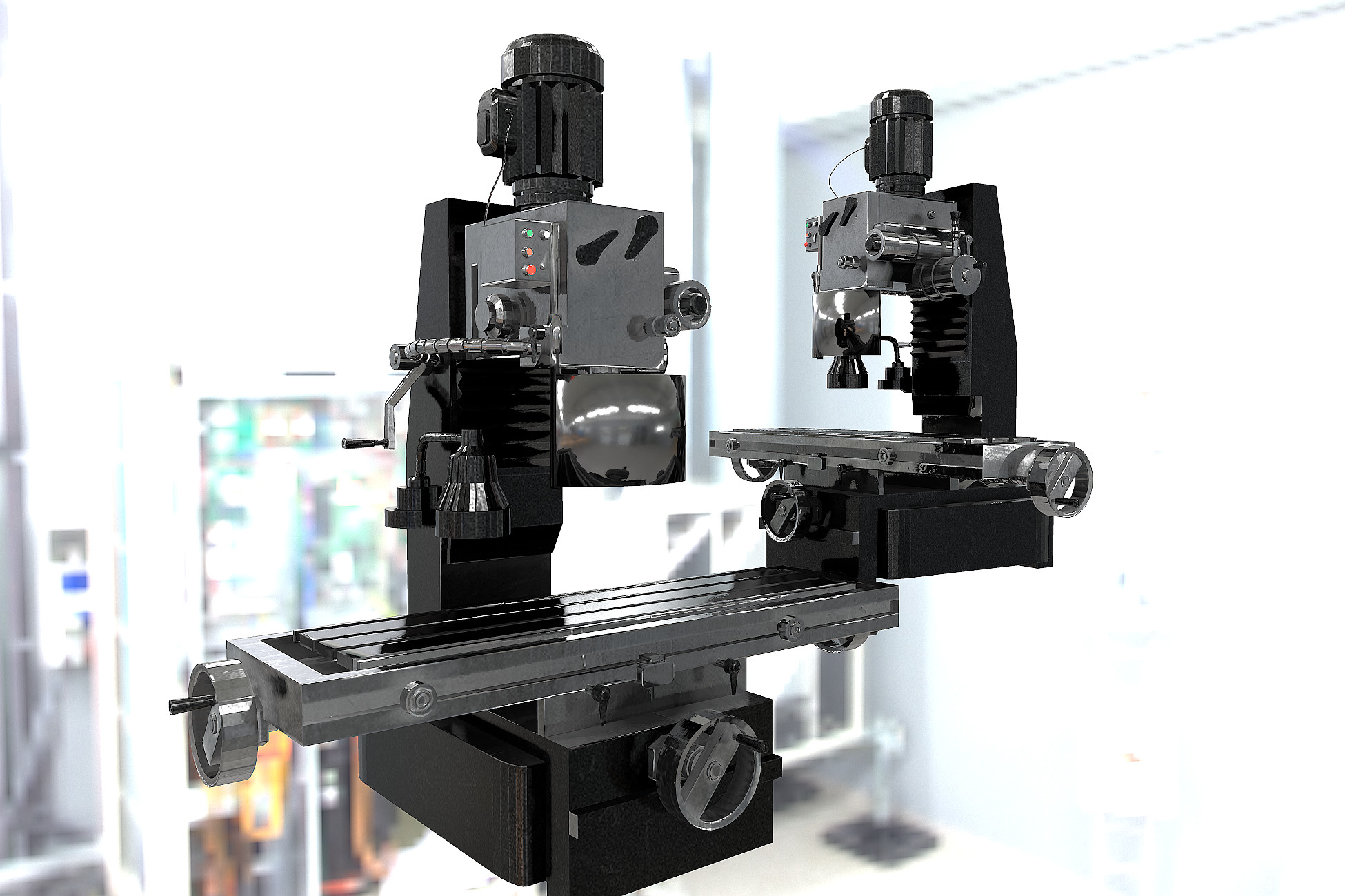 Milling Drilling Machine | 3D 工場用品 | Unity Asset Store