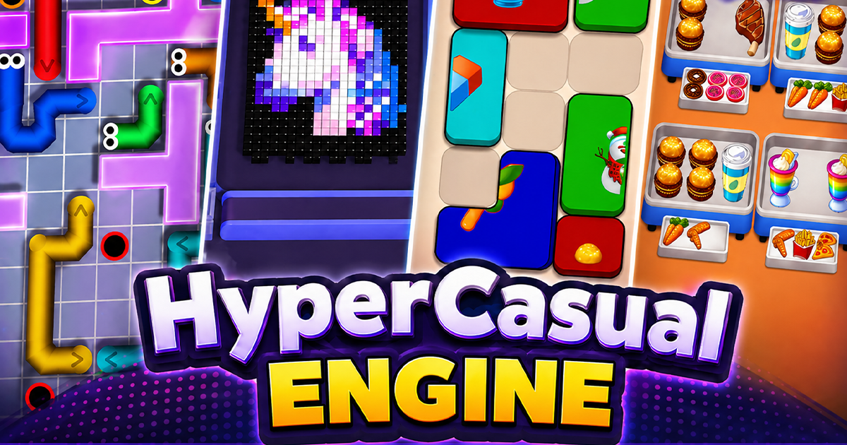HyperCasual Game Engine - Mobile Puzzle Templates Kit | Packs | Unity ...