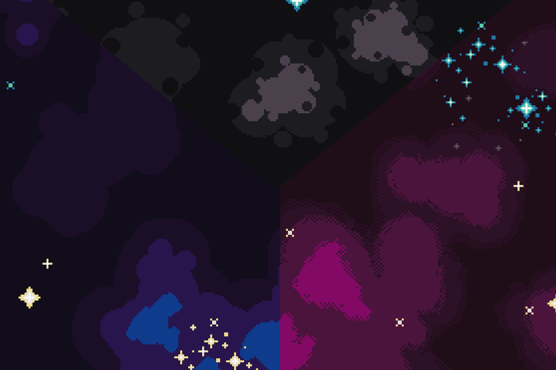 Pixel art space backgrounds set | 2D Textures & Materials | Unity Asset ...