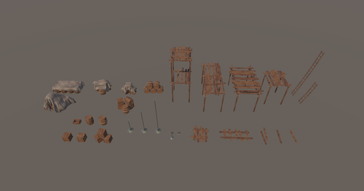 Modular Sewer Props | 3D Props | Unity Asset Store