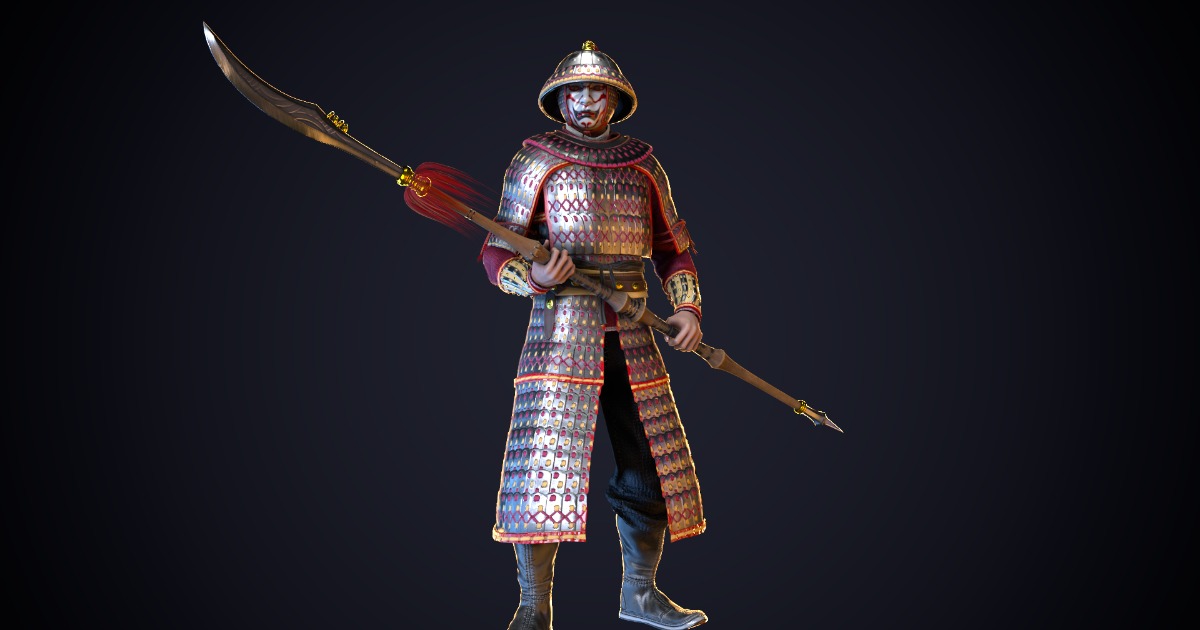 Chinese heavy warrior | Characters | Unity Asset Store