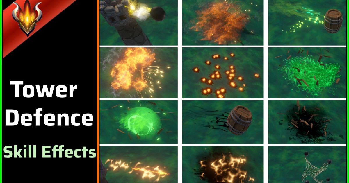 Tower Defence Skill Effects | Spells | Unity Asset Store