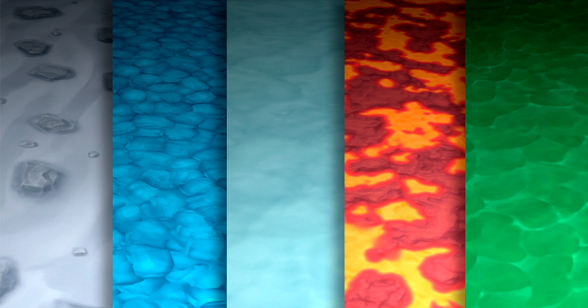 Texture Set Vol.22 Hand Painted Ground | 2D Floors | Unity Asset Store