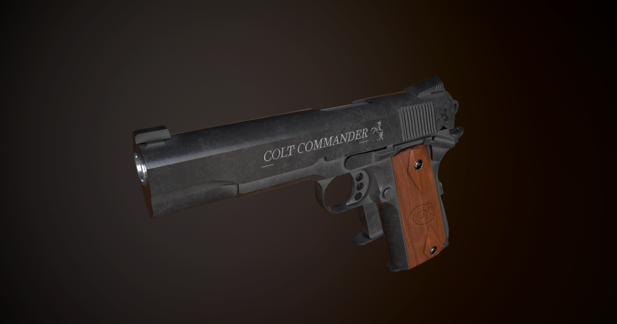 Modern Pistol 1 | 3D Characters | Unity Asset Store