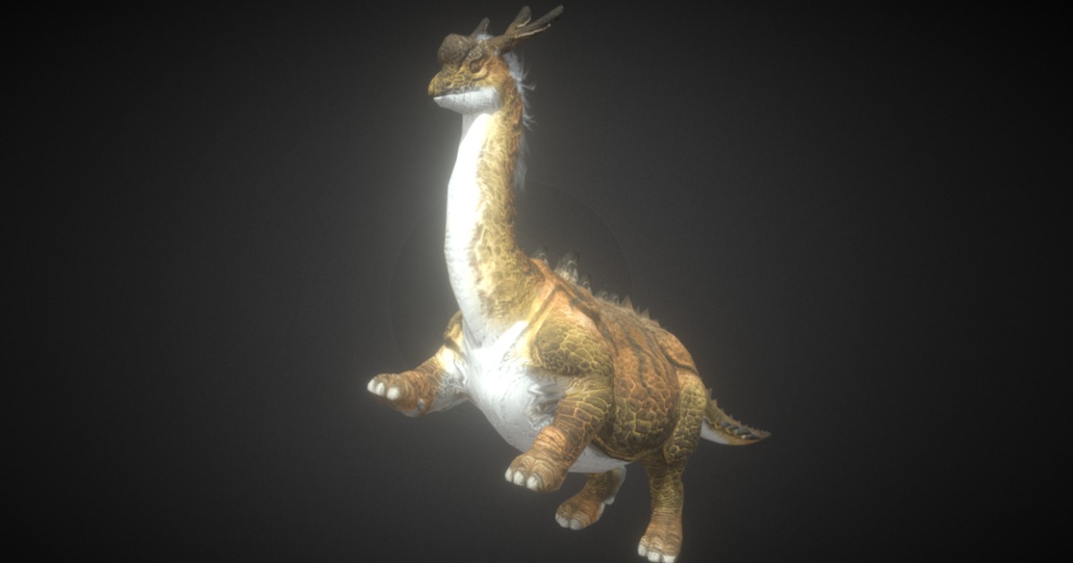 Big Draco Thunder | 3D Creatures | Unity Asset Store