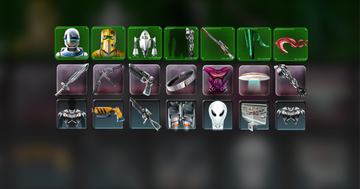 RPG Icons - SciFi Items | 2D Icons | Unity Asset Store
