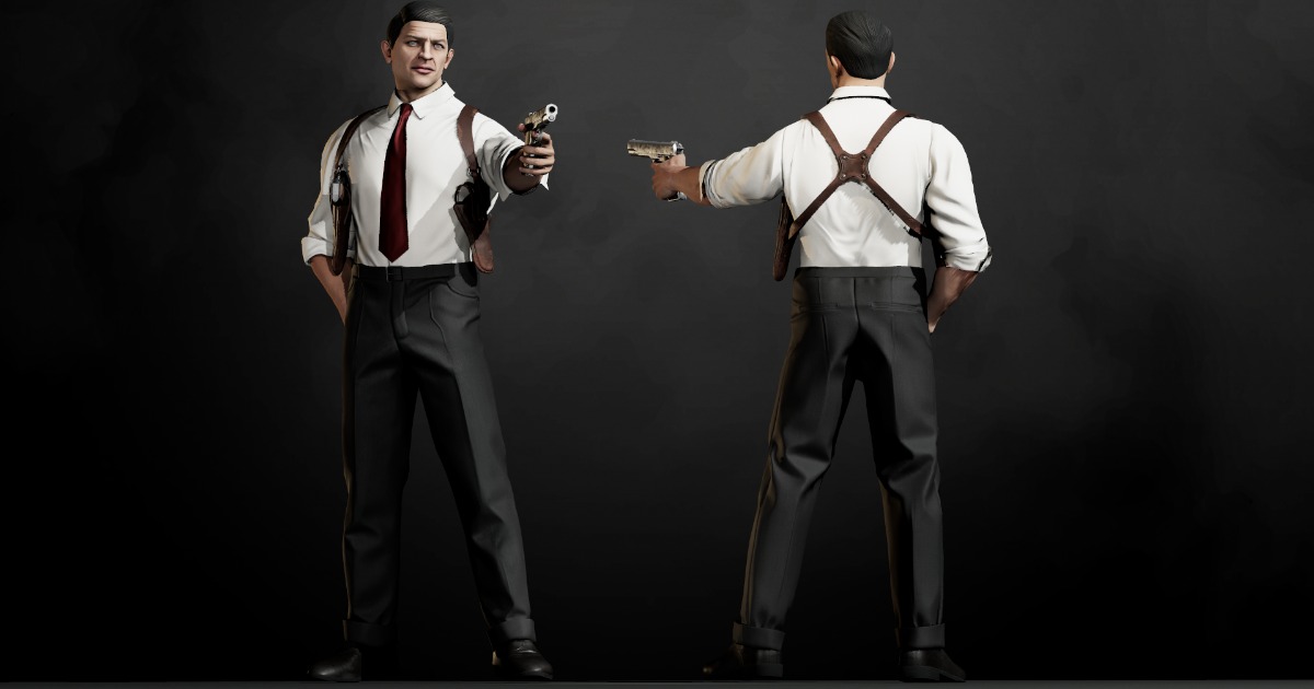 Mafia Gangster Mafia Boss 1 | 3D 캐릭터 | Unity Asset Store