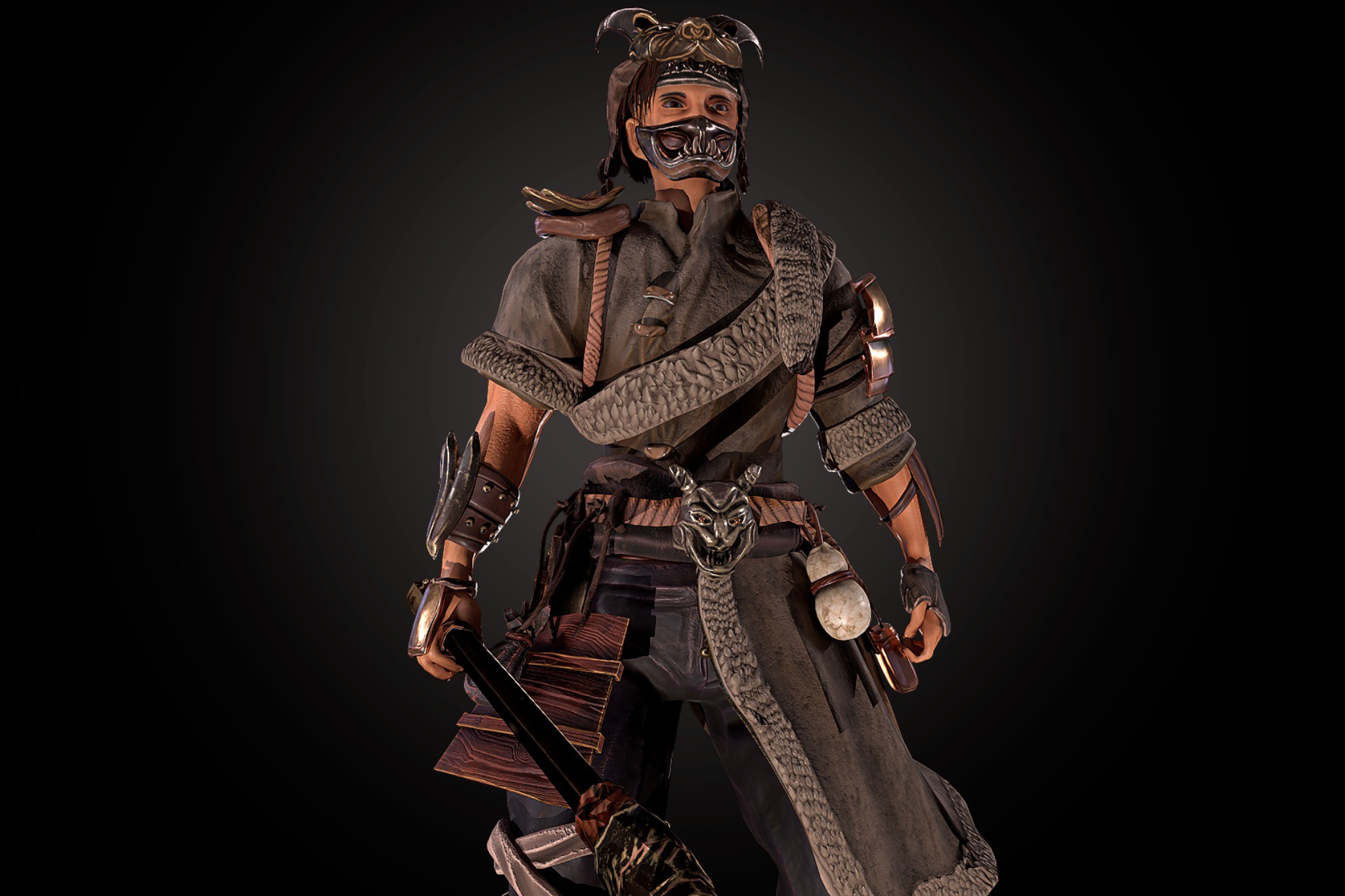 Winter Samurai | 3D Characters | Unity Asset Store