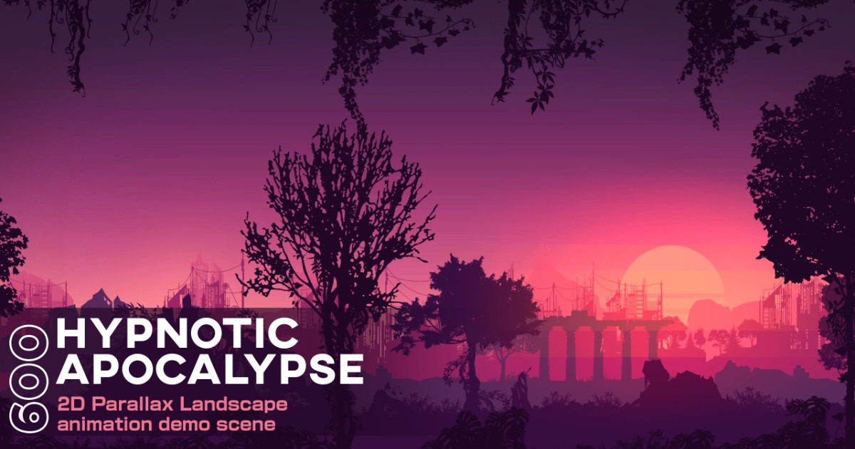Hypnotic Apocalypse | 2D Environments | Unity Asset Store