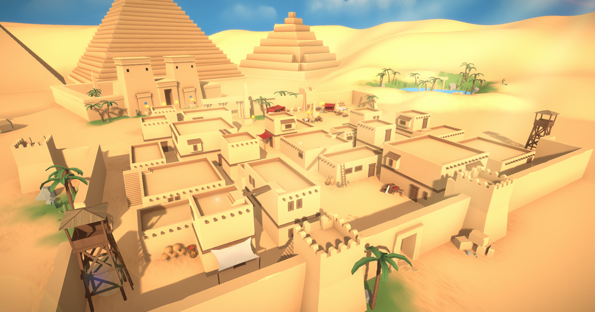 Ultimate Low-Poly Egypt Pack | 3D Historic | Unity Asset Store