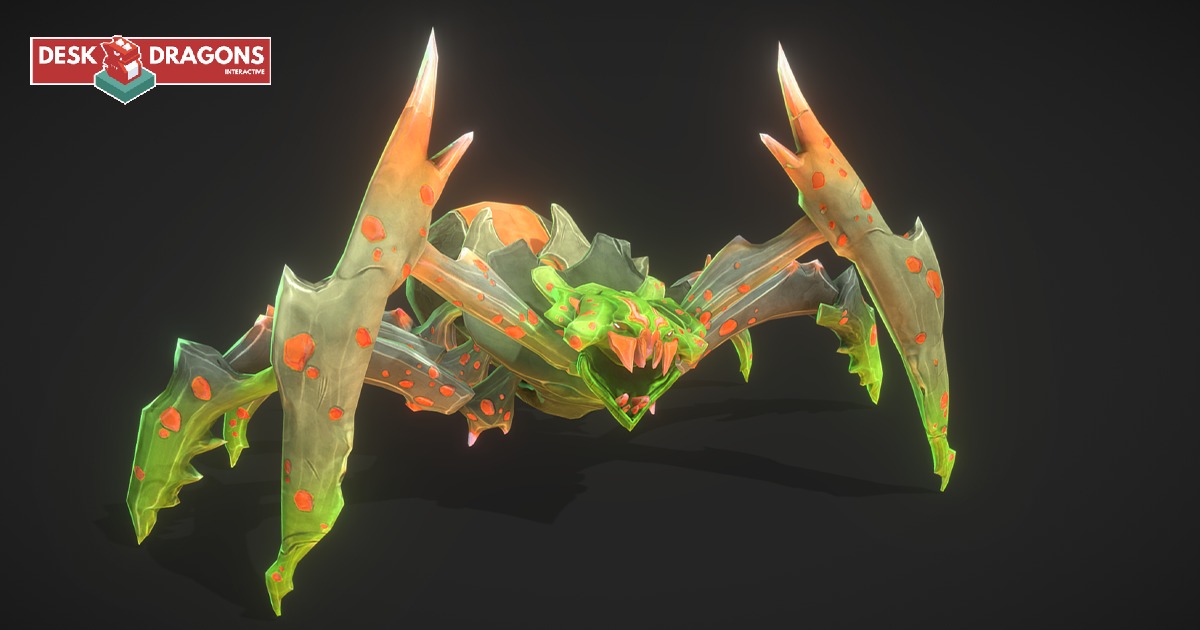· Spider Type 2 · | Characters | Unity Asset Store