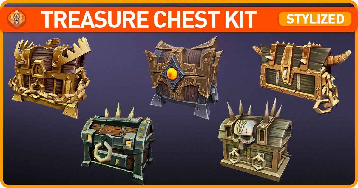 Treasure Chest Bundle | 3D Props | Unity Asset Store