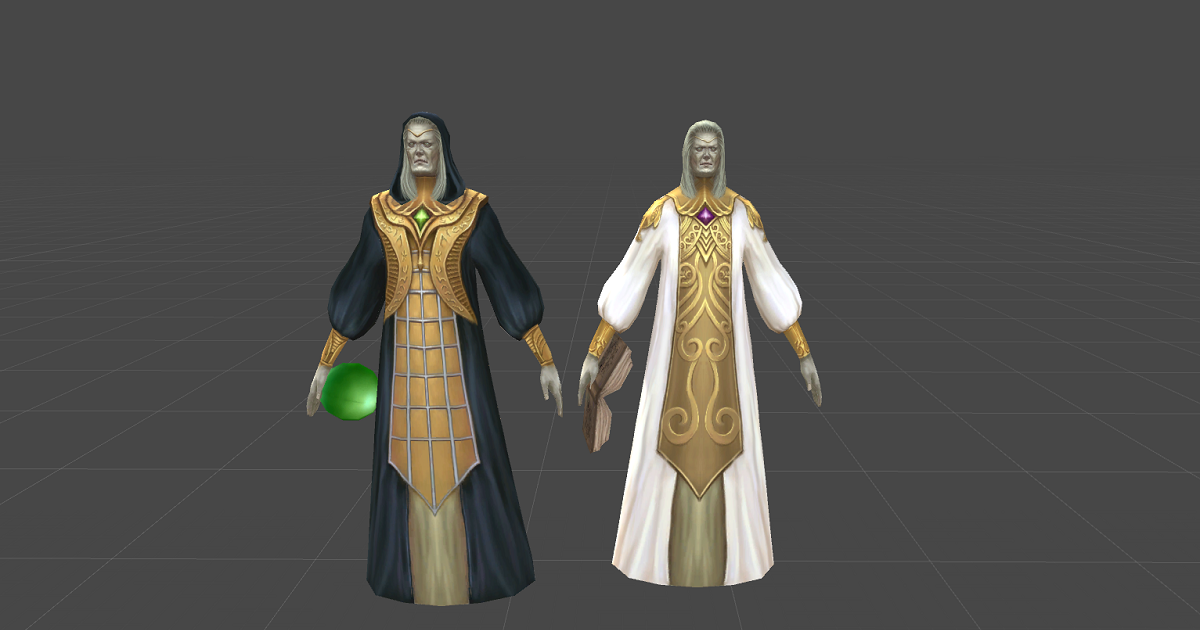 Devil Death Priest - Realistic Style | 3D Characters | Unity Asset Store