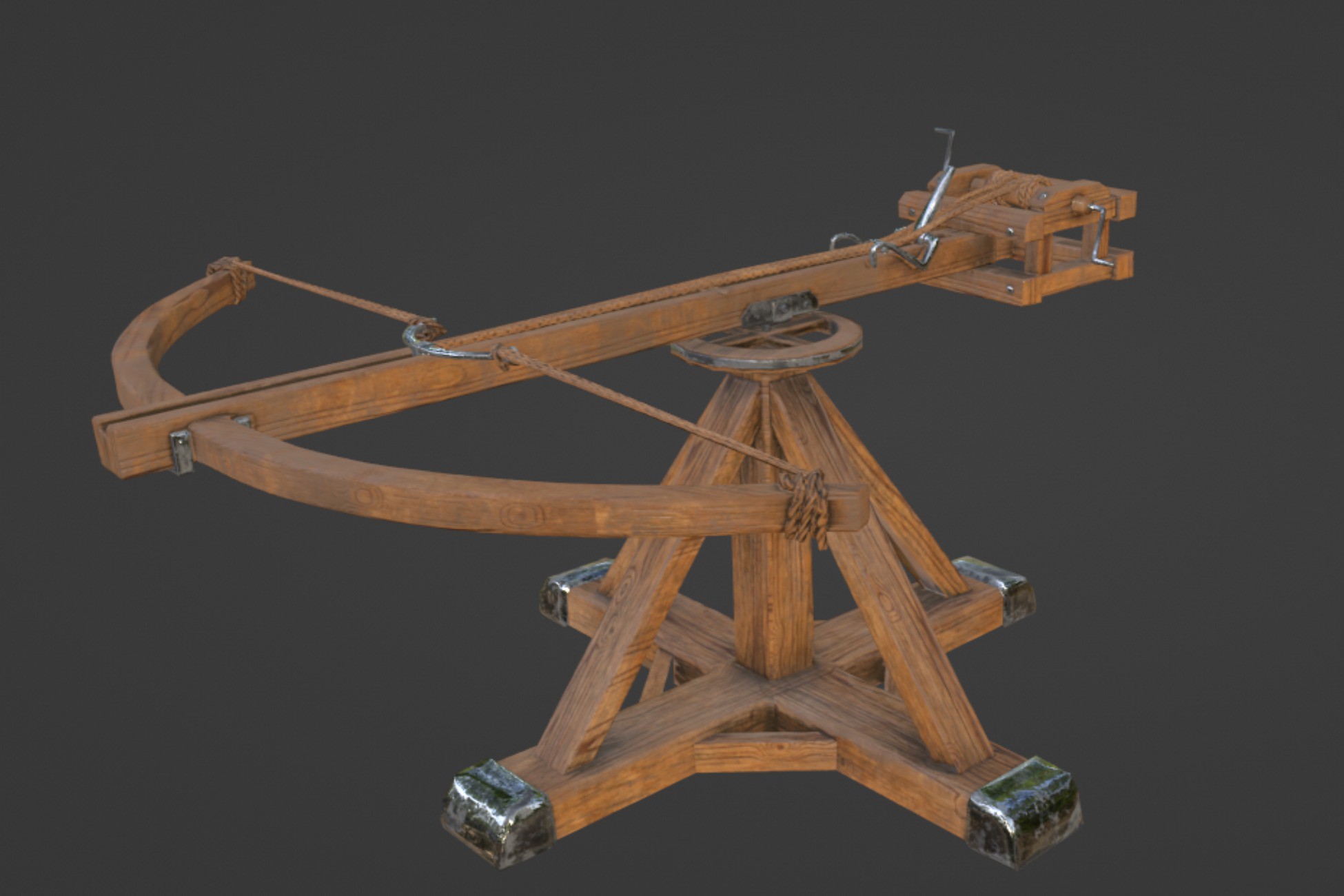 Medieval balista with shoot animation | 3D Weapons | Unity Asset Store