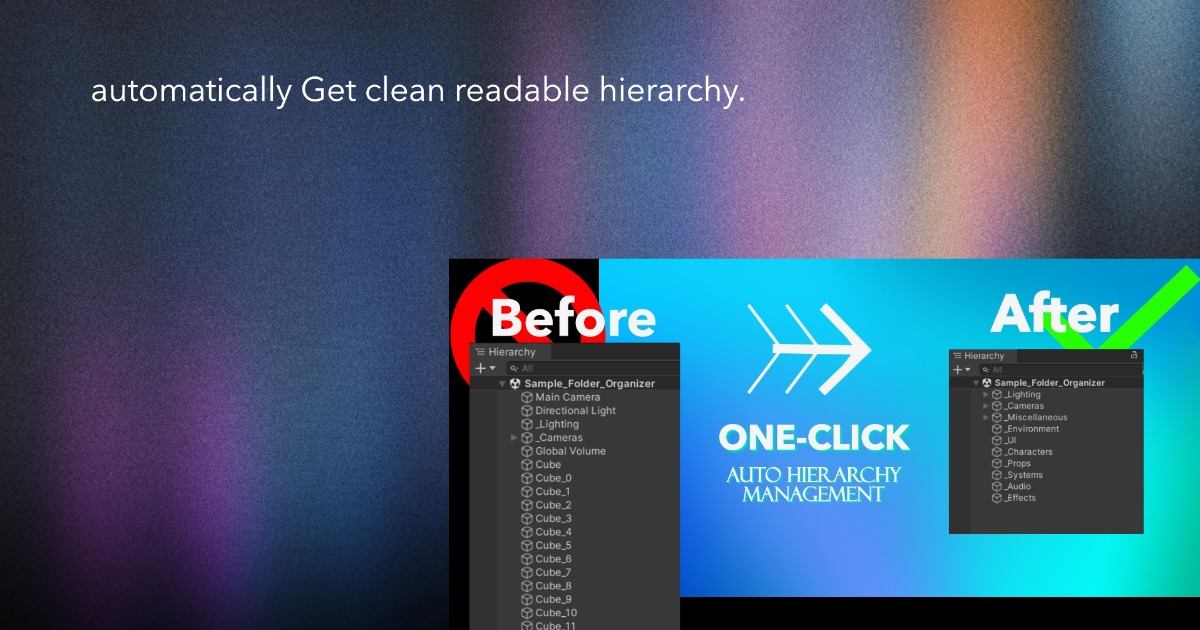 Hierarchy Organizer | Utilities Tools | Unity Asset Store