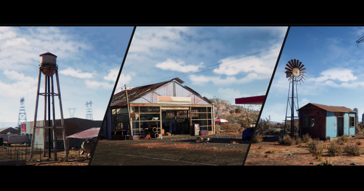 Huge Playground Post Apocalyptic | 3D Environments | Unity Asset Store